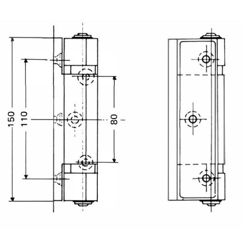 Fermod 363/E Cold Room Hinge - Absolute Coldroom