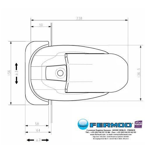 FERMOD 521 Handle - Absolute Coldroom - Online Shop