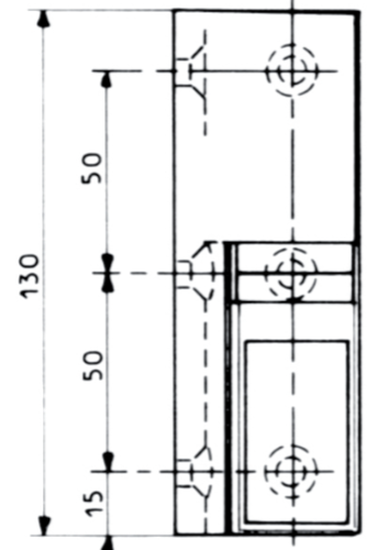 Fermod 309 Hinges - Chrome Plated (Pair) – Absolute Coldroom
