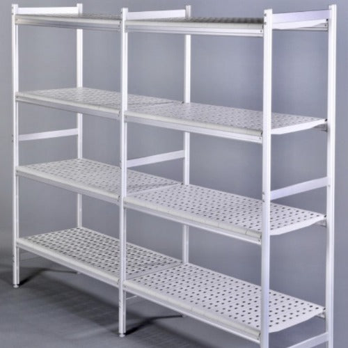4 Tier Aluminium 'EZ RACK' Cold Room Shelving - Buy Online – Absolute ...