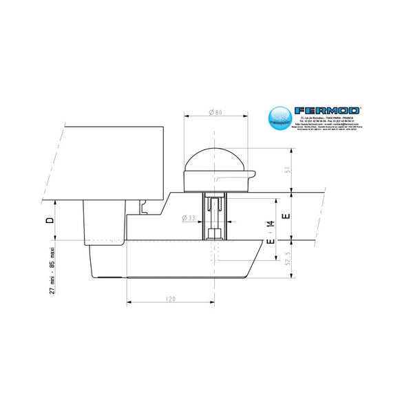 FERMOD 921 Handle - Absolute Coldroom
